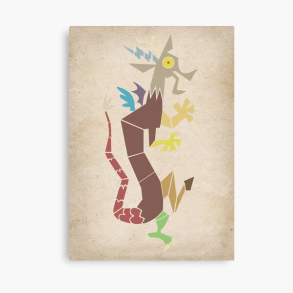 "Discord Ancient Artwork - MLP" Canvas Print for Sale by -Panda-Monium ...
