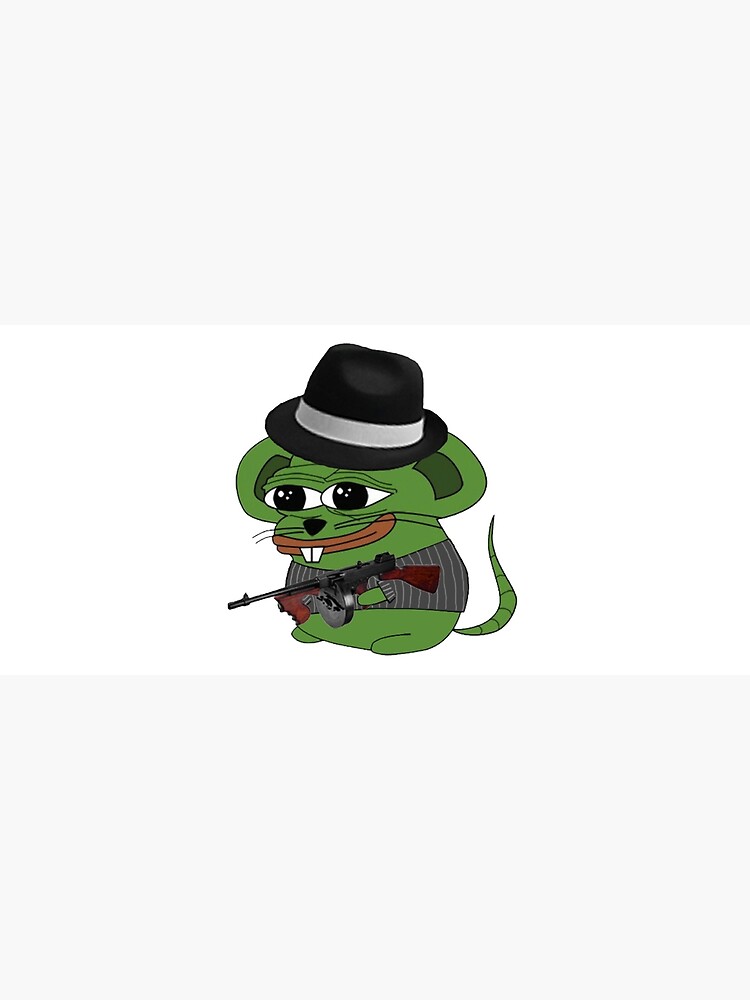 "Rat Pepe Gun T-Shirt" Poster by johnGA | Redbubble