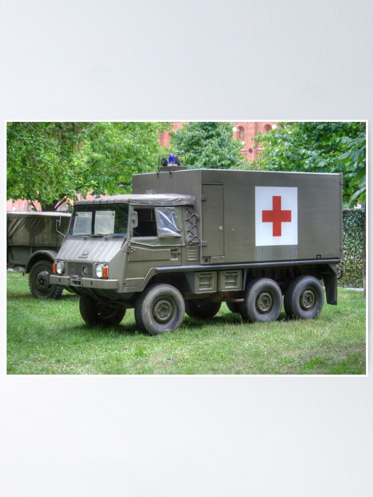 "Pinzgauer 712 SAN" Poster by Mythos57 | Redbubble