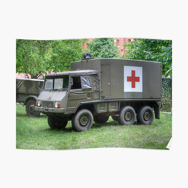 "Pinzgauer 712 SAN" Poster by Mythos57 | Redbubble