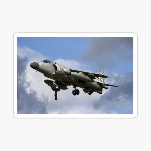 "BAe Sea Harrier F/A.2 " Sticker for Sale by AndyHkr | Redbubble