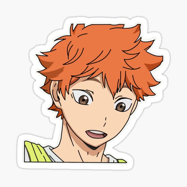 "Hinata Shoyo" Sticker for Sale by Tonixllt | Redbubble