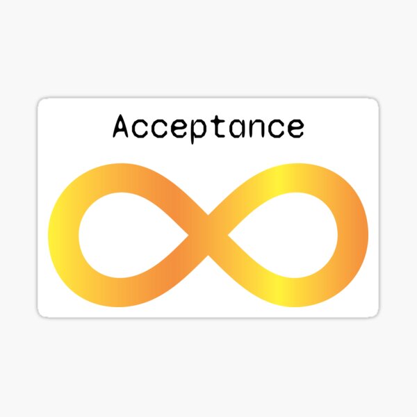 "Neurodiversity - Infinit gold symbol" Sticker for Sale by NoCoastShop ...