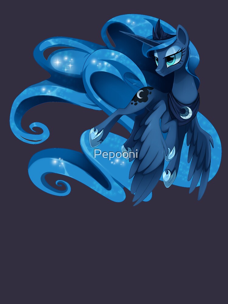 "princess luna" T-shirt for Sale by Pepooni | Redbubble | princess luna ...