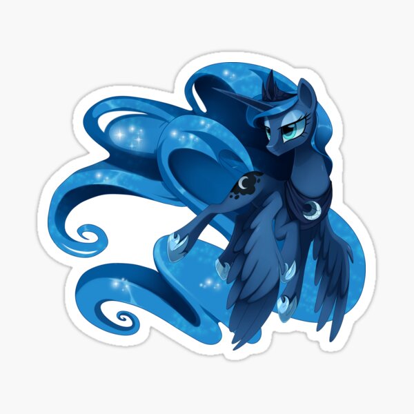 "princess luna" Sticker by Pepooni | Redbubble