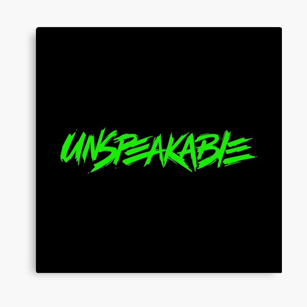 Unspeakable Canvas Prints | Redbubble