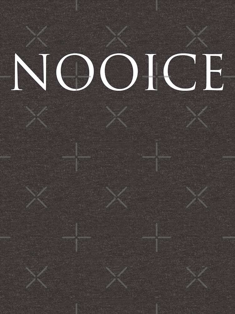 "Nooice! – Key & Peele (White On Black)" T-shirt for Sale by ...