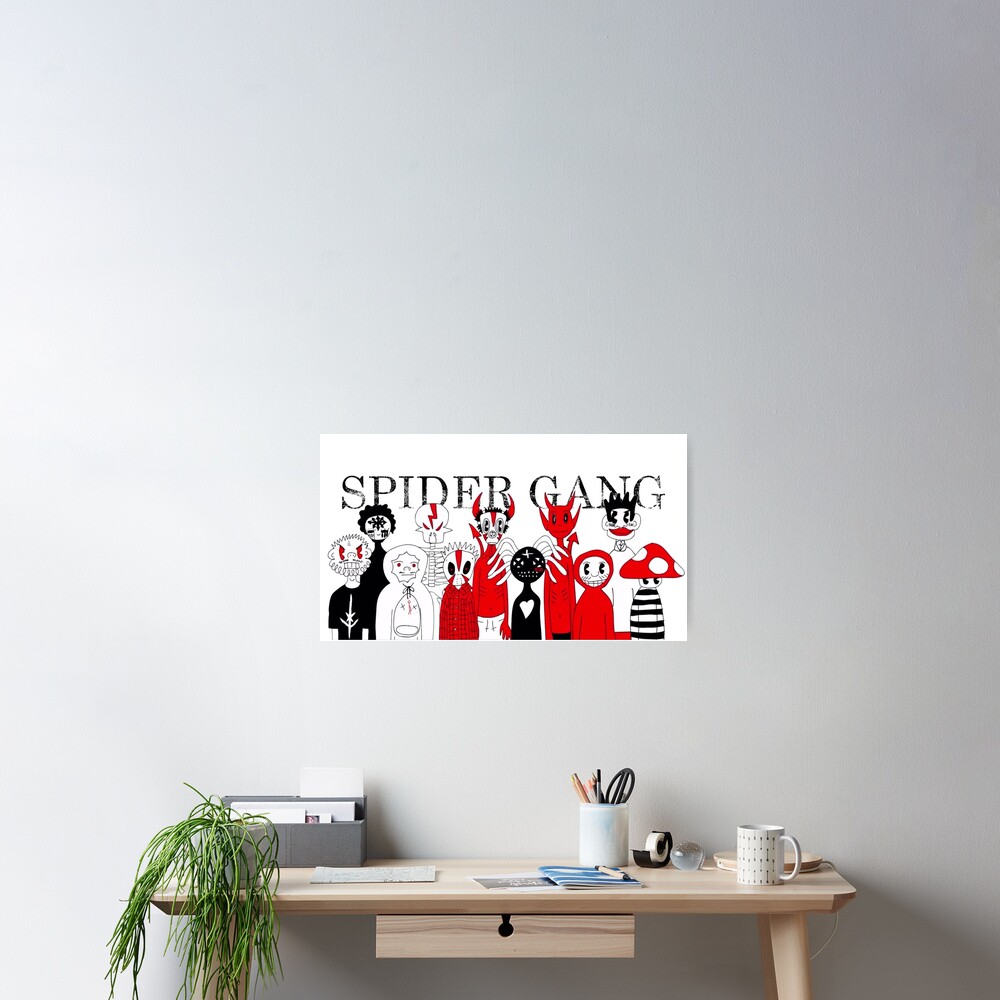 "Spider Gang Members" Poster for Sale by allisonkatz30 | Redbubble