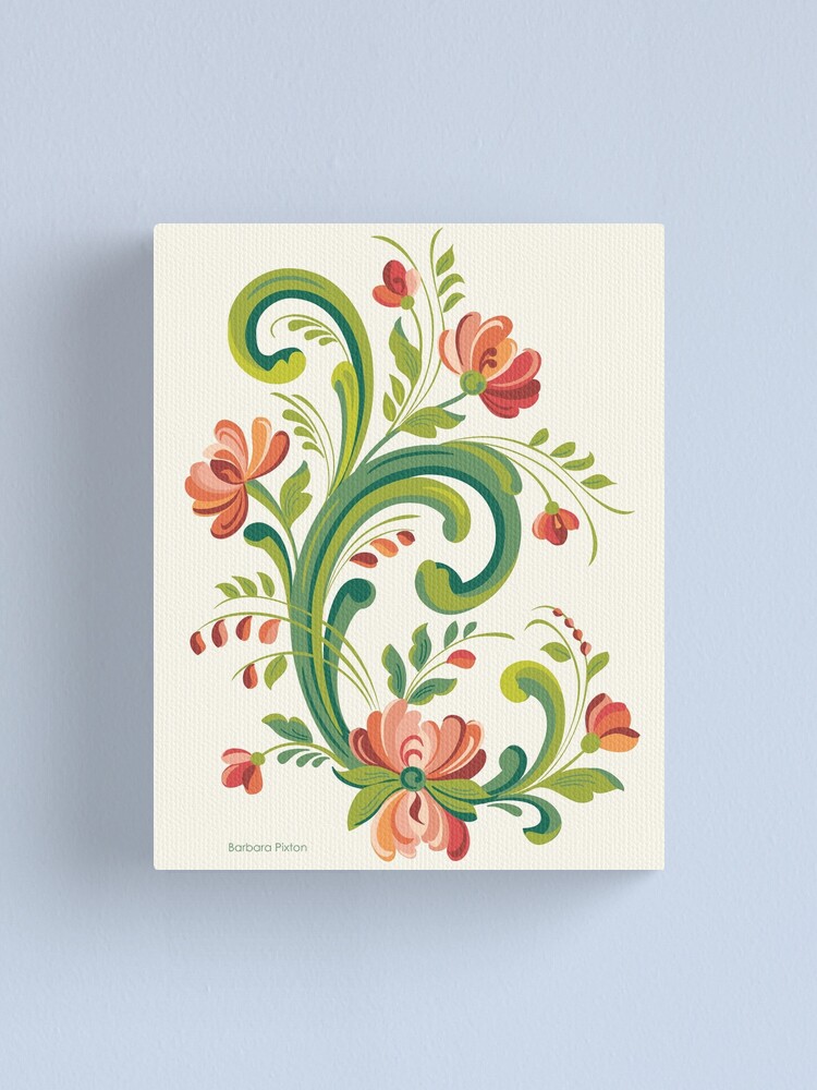 Rosemaling Clipart