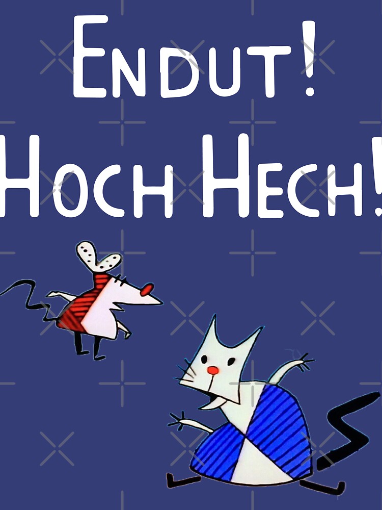 "Hoch Hech white text" T-shirt for Sale by MissClaraBow | Redbubble ...