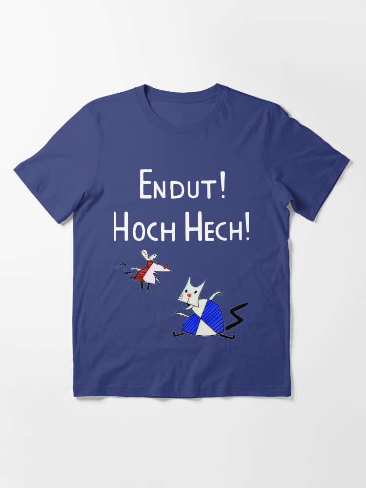 "Hoch Hech white text" T-shirt for Sale by MissClaraBow | Redbubble ...