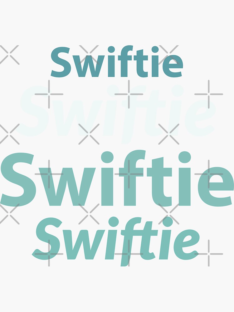 "Swiftie" Sticker for Sale by efenem | Redbubble