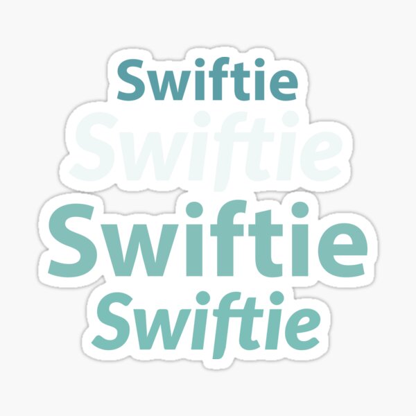 "Swiftie" Sticker for Sale by efenem | Redbubble