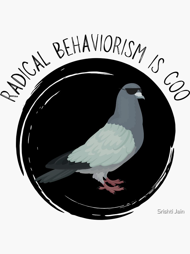 "Radical Behaviorism Is Coo Graphic" Sticker for Sale by ...