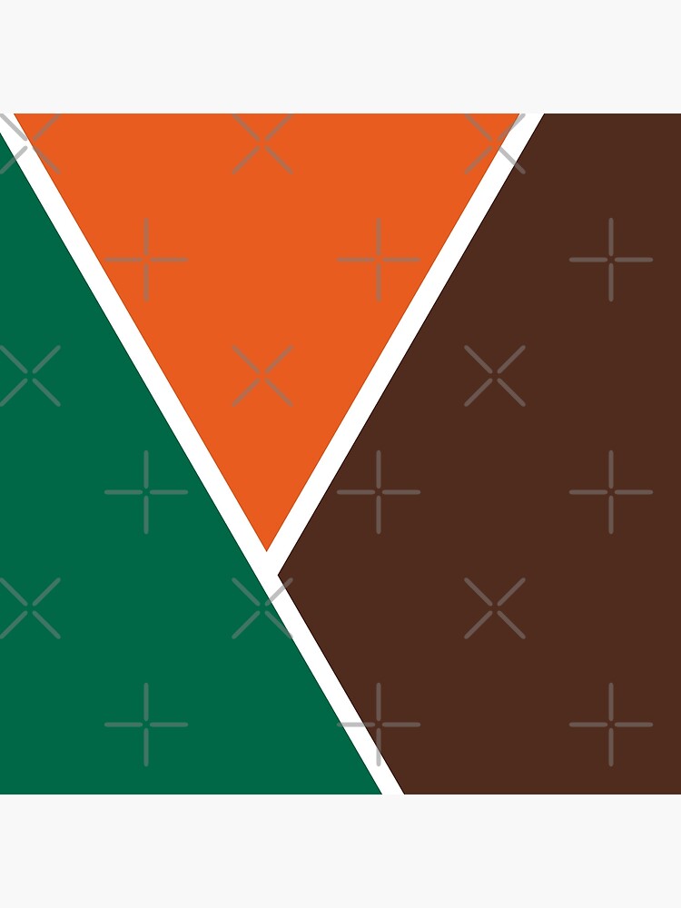 "Geometric 3 Shape Design" Poster for Sale by rawrsome-retail | Redbubble