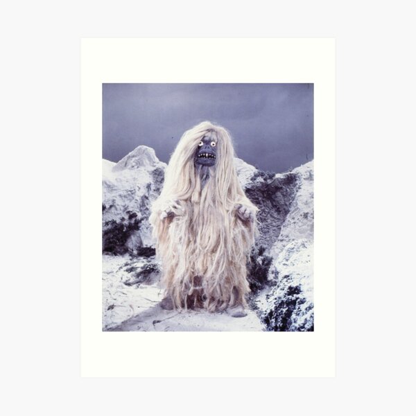 "The snow creature Woo, from ULTRAMAN (1967)" Art Print by CornerGage ...