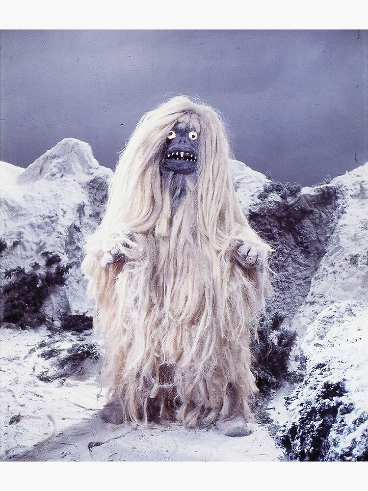 "The snow creature Woo, from ULTRAMAN (1967)" Art Print by CornerGage ...