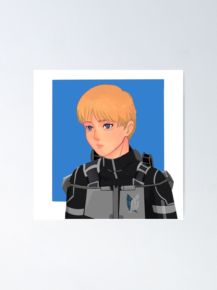 "Armin Snk Aot" Poster for Sale by uchix | Redbubble