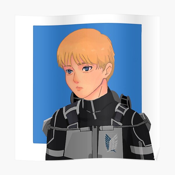 "Armin Snk Aot" Poster for Sale by uchix | Redbubble