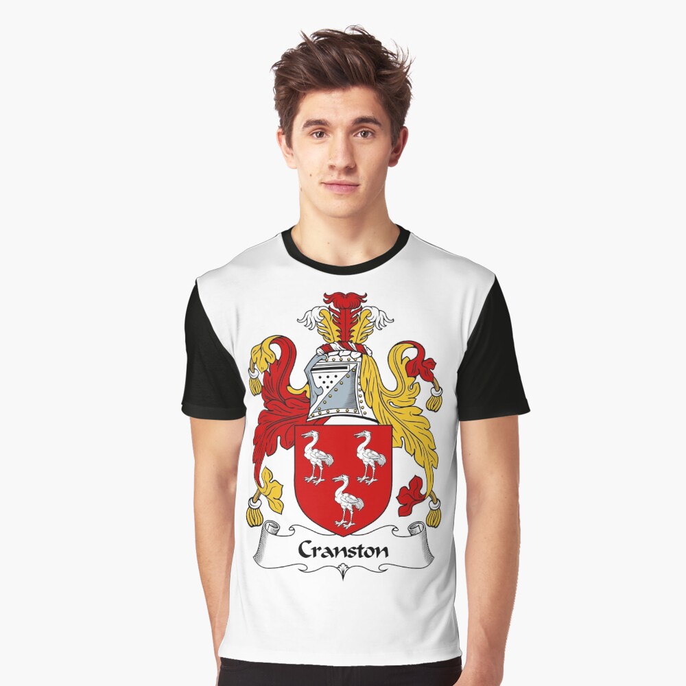 "Cranston Coat of Arms / Cranston Family Crest" Framed Art Print for ...
