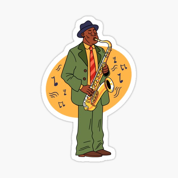 "Jazz singer | International jazz day | world jazz music" Sticker for ...