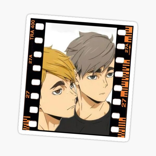 "Miya Twins Camera Roll Photo-Op" Sticker by medeir86 | Redbubble
