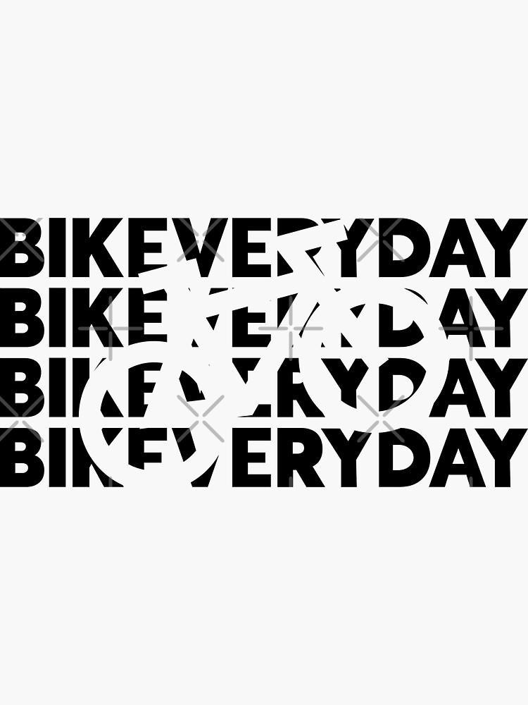 Bike Everyday Sticker For Sale By Hadicazvysavaca Redbubble