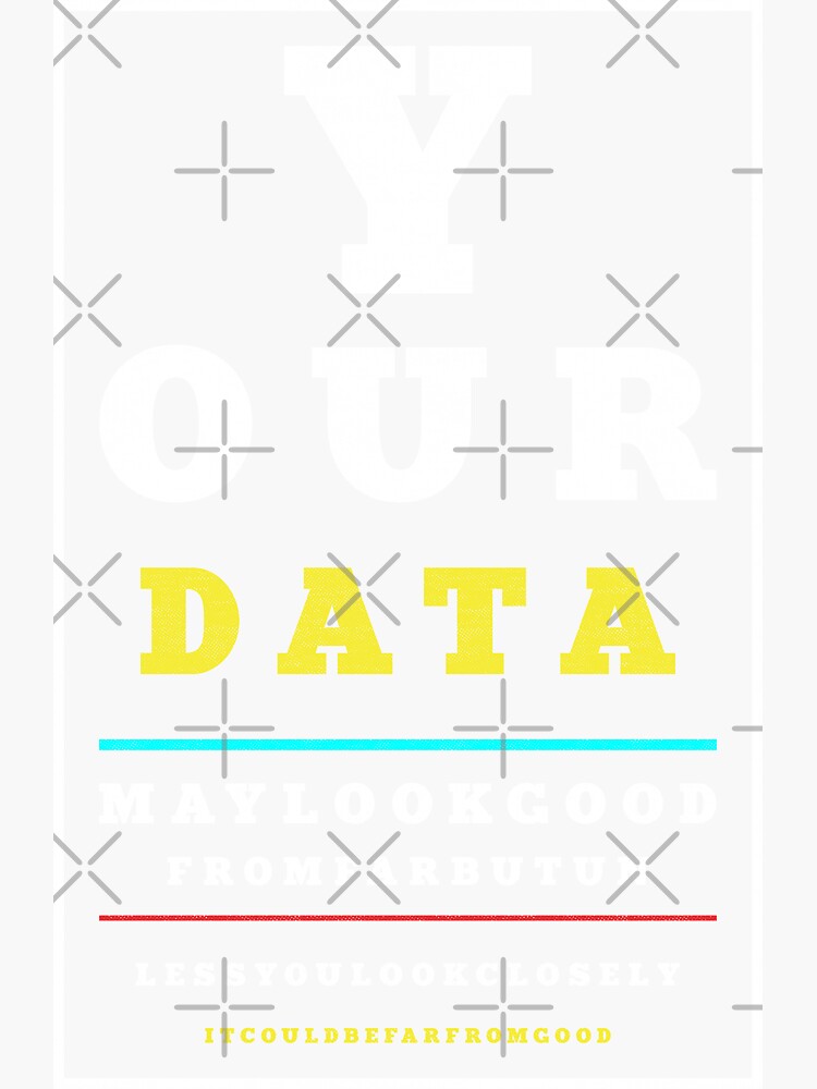 "Data Analytics Data Engineering Funny Data Scientist Joke" Sticker for ...