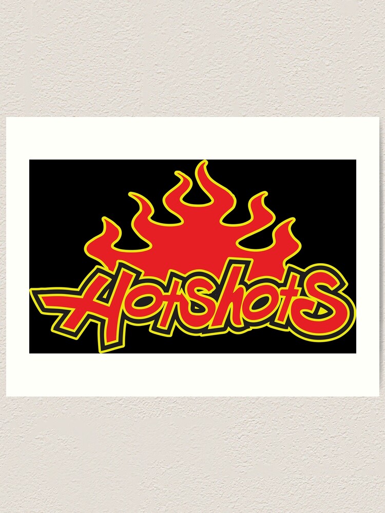"Hotshots Sports Logo" Art Print for Sale by DavidAyala | Redbubble