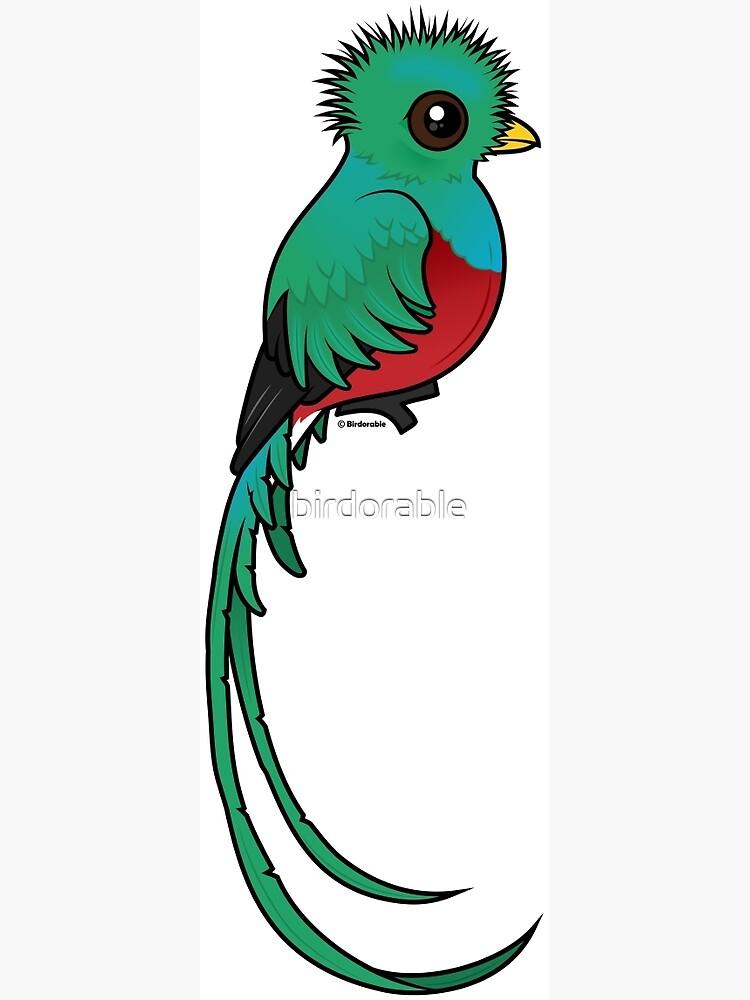 "Birdorable Resplendent Quetzal" Poster by birdorable | Redbubble