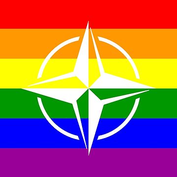 "Nato Lgbtq Pride Flag" Poster by SozioNiko | Redbubble