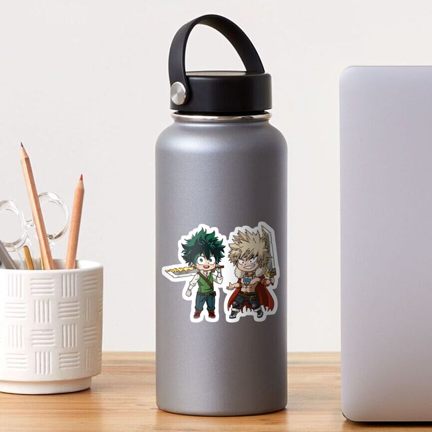 "BKDK Fantasy AU - My Hero Academia" Sticker for Sale by hanodeart ...