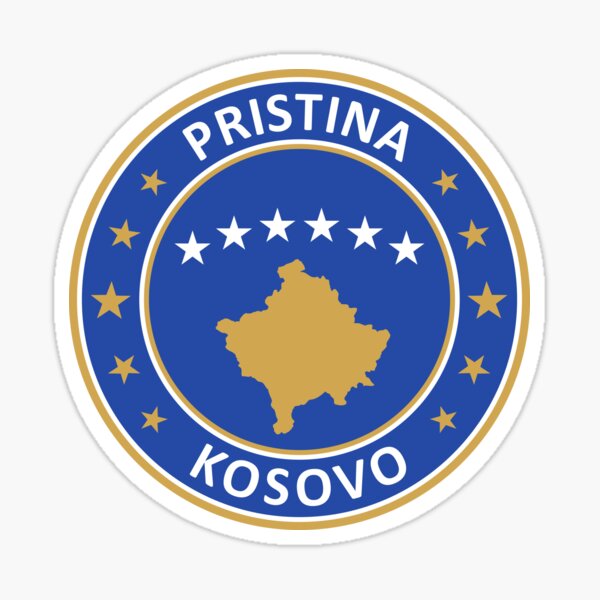 "Pristina, Kosovo" Sticker for Sale by Alma-Studio | Redbubble
