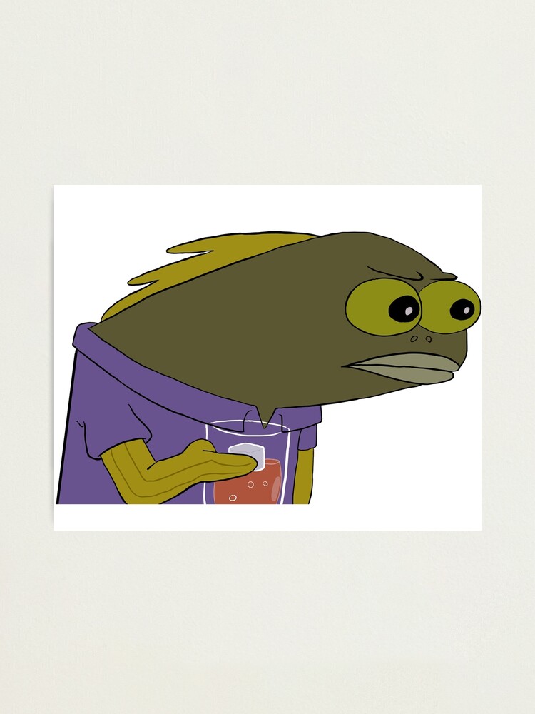 "Huh SpongeBob Meme" Photographic Print for Sale by TapeDeckArtist ...