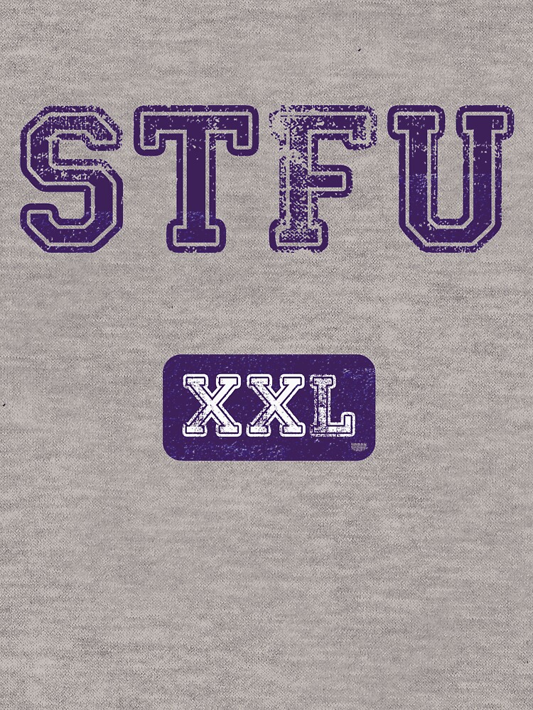 Stfu College Lightweight Hoodie For Sale By Urbandeploymen Redbubble