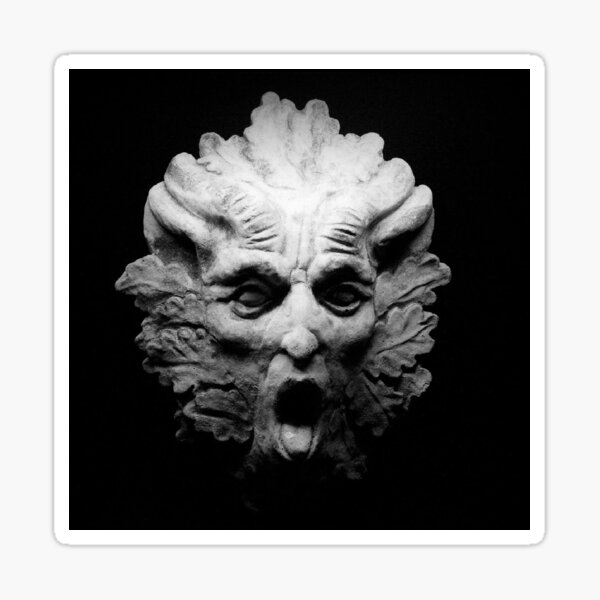 "Grotesque Face" Sticker for Sale by artobsessed71 | Redbubble