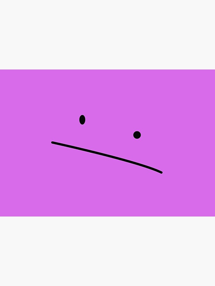 "Ditto Face" Mask by Kitty-Paw | Redbubble