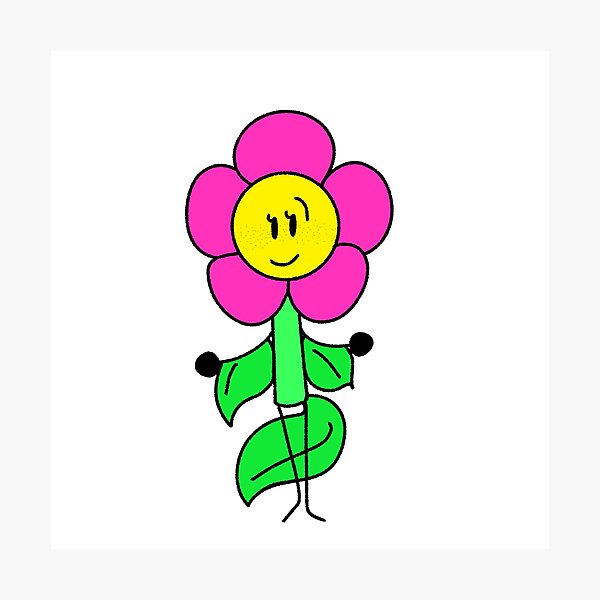 "Flower BFB" Photographic Print by Noahhblossom | Redbubble