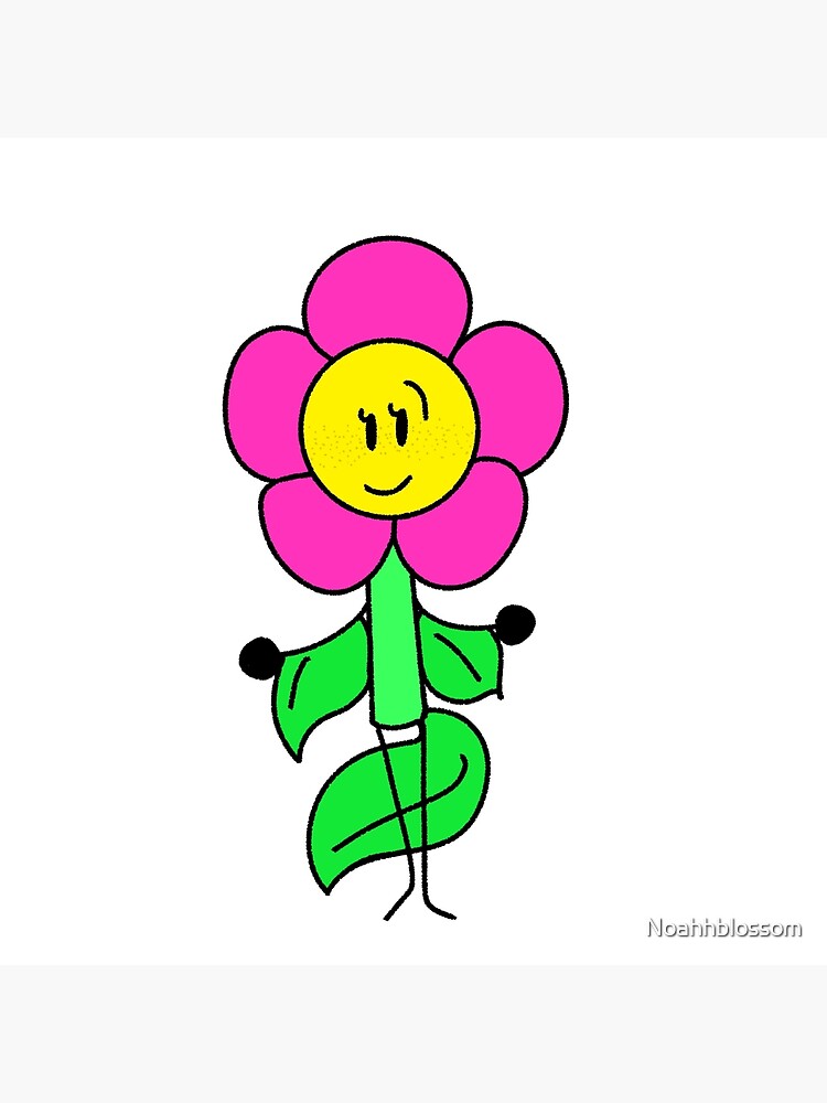 "Flower BFB" Art Board Print for Sale by Noahhblossom | Redbubble