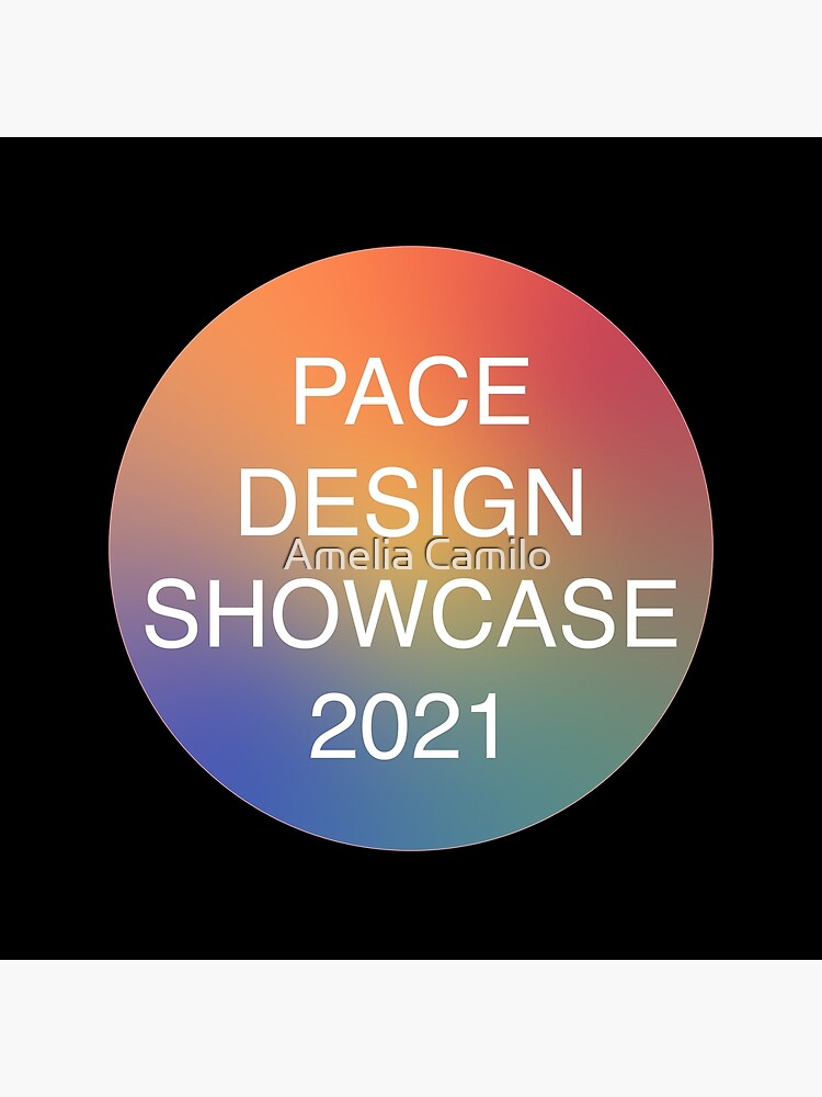 "Pace Design Showcase 2021 Logo" Poster by mimisstickers | Redbubble