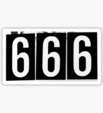 666: Stickers | Redbubble