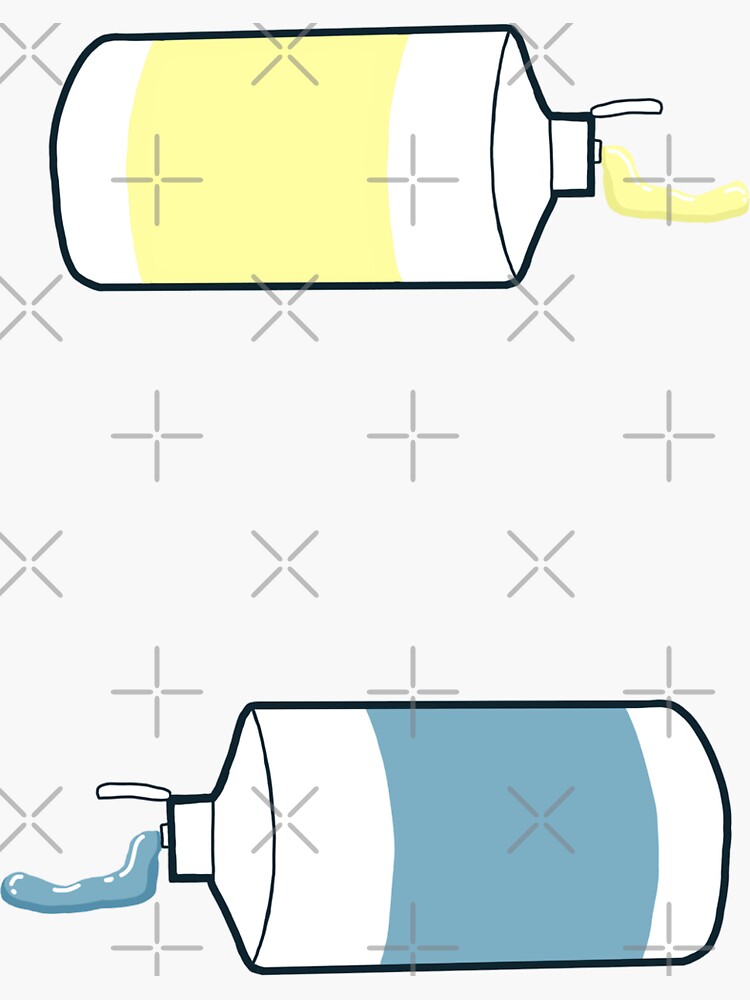 "Paint tube collection" Sticker by BubblyDoodles | Redbubble