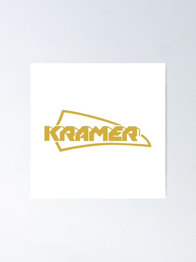 "Kramer Guitars Logo" Poster for Sale by leavylouise | Redbubble