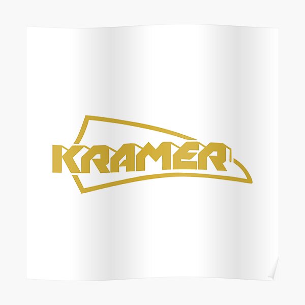 "Kramer Guitars Logo" Poster for Sale by leavylouise | Redbubble
