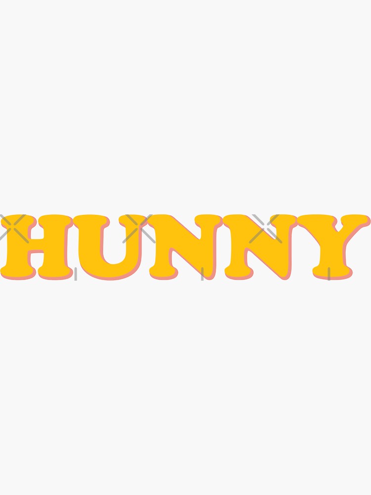 "Hunny" Sticker for Sale by laineystudios | Redbubble