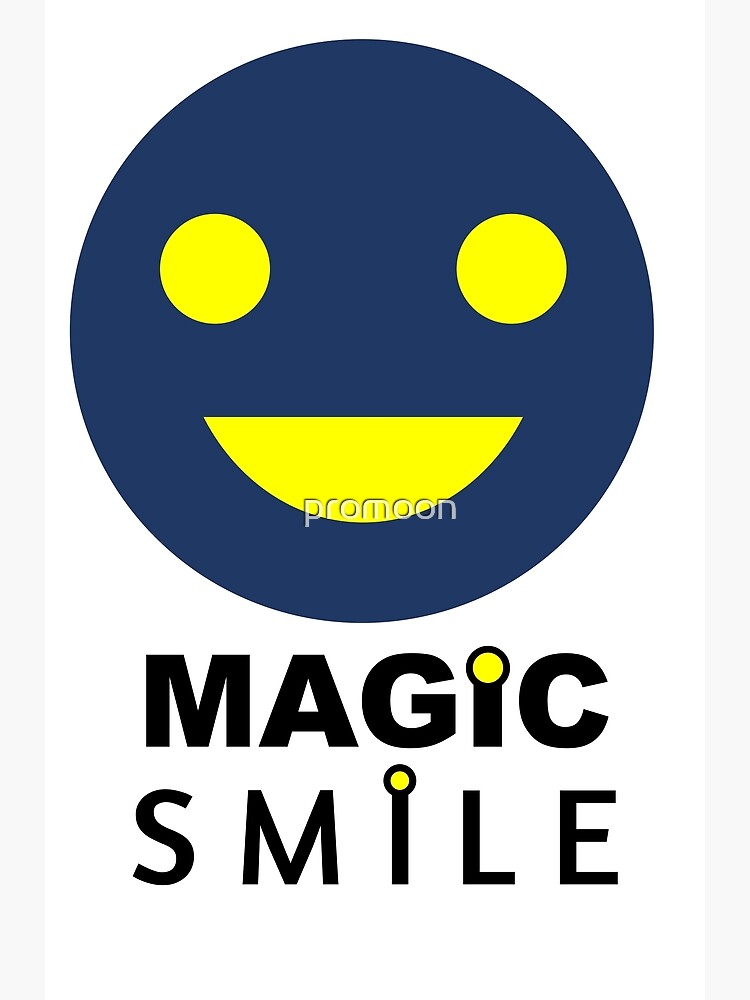 "Magic Smile Magical Emoji Face" Poster by promoon | Redbubble