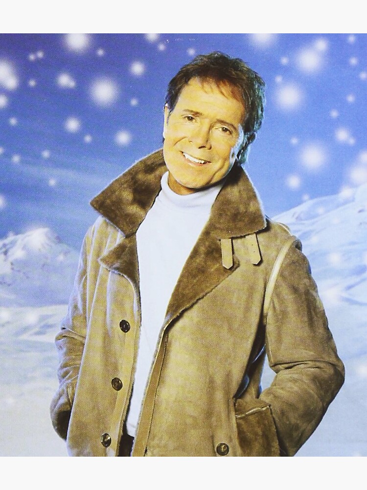 "best cover art legend musician singer man cliff richard" Sticker by ...