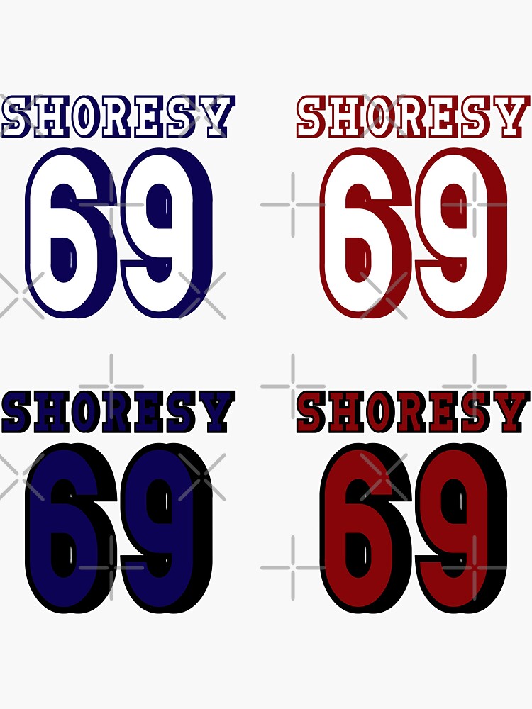 "shoresy letterkenny 4 sticker pack" Sticker for Sale by DisenyosDeMike ...