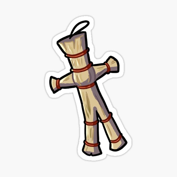 "Nobara Kugisaki Voodoo Doll l Jujutsu Kaisen " Sticker for Sale by ...