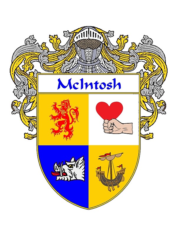 "McIntosh Coat of Arms/Family Crest" by William Martin | Redbubble